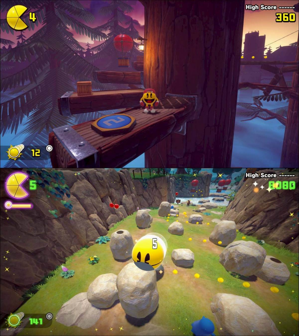 PAC MAN WORLD 2 Re-PAC แพคแมนโฉมใหม่ ผลไม้ทอ